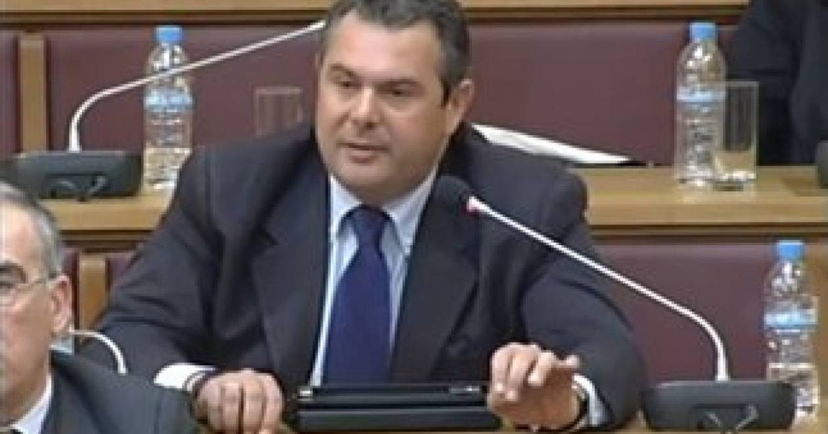 'Αργησε χρόνια να ζητήσει ευθυνες ο Καμμένος - Newsbomb