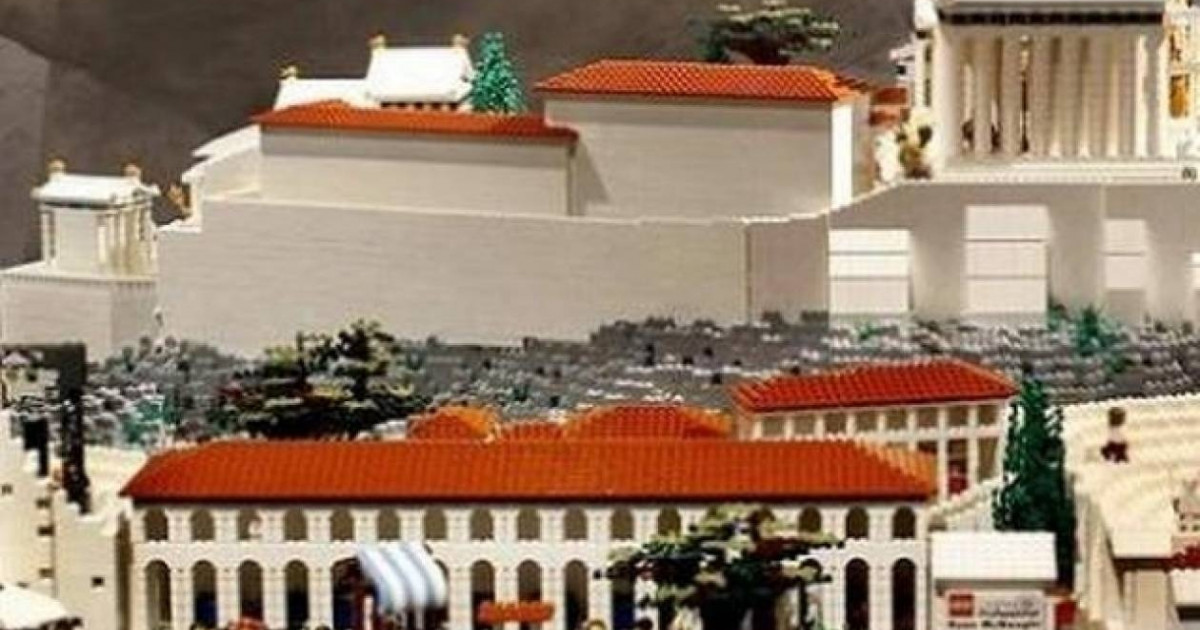 Lego Acropolis arrives in Athens from...Australia - Newsbomb