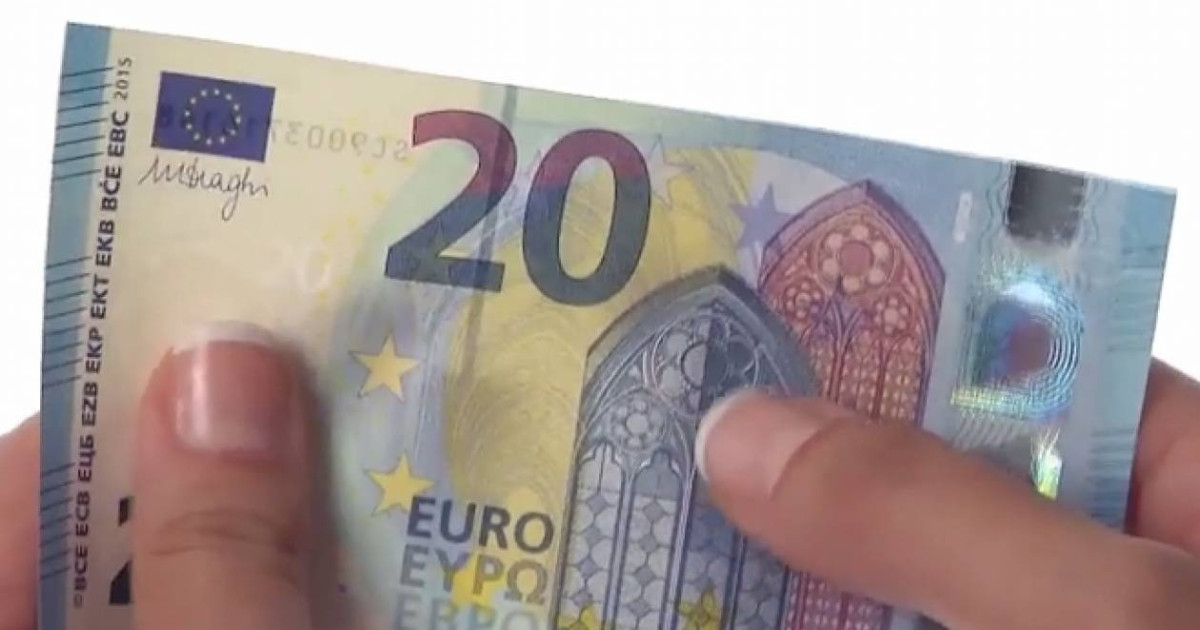 Αυτό είναι το νέο χαρτονόμισμα των 20 ευρώ (video) - Newsbomb