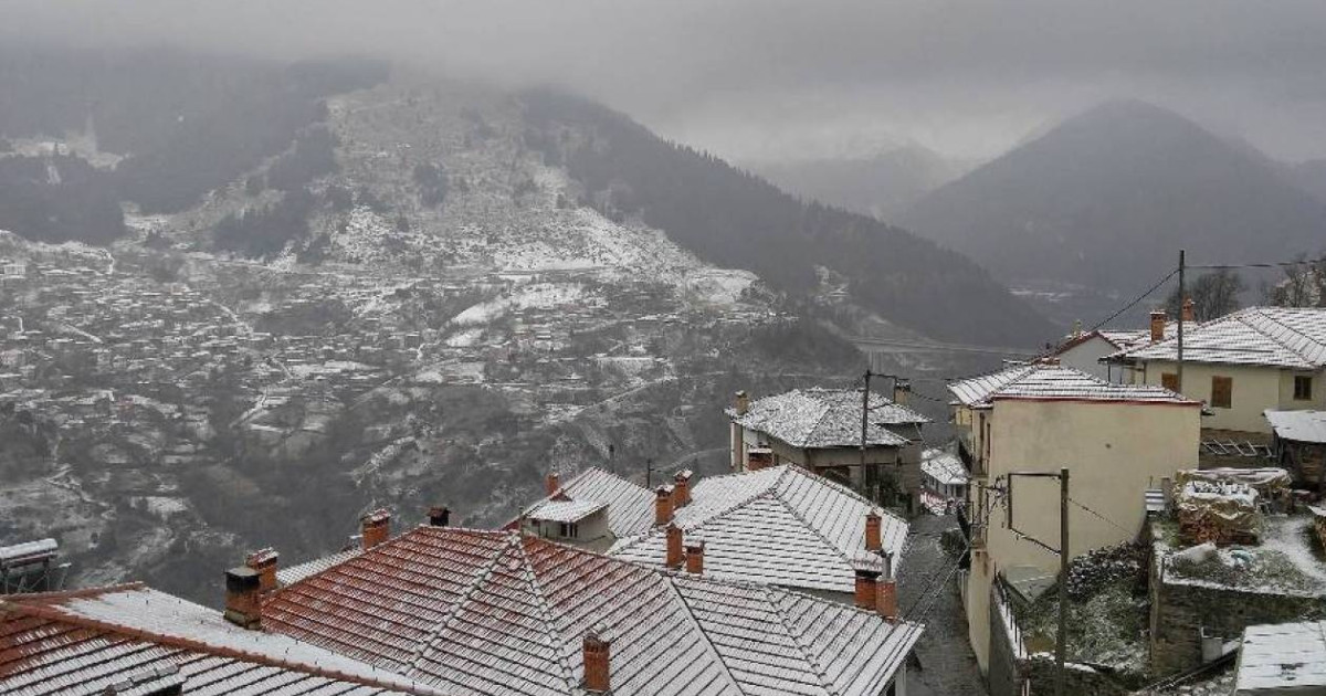 Εκπληκτικές εικόνες από το χιονισμένο Μέτσοβο! (photos) - Newsbomb