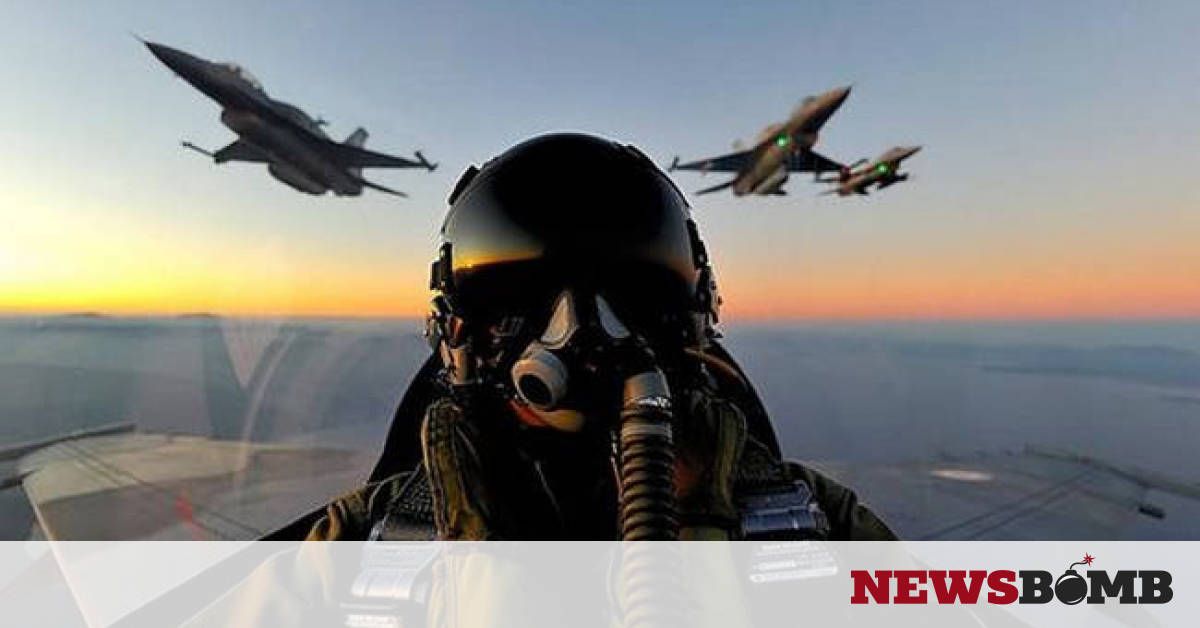 Αεροσκάφη της Πολεμικής Αεροπορίας πάνω από την Αθήνα - Newsbomb