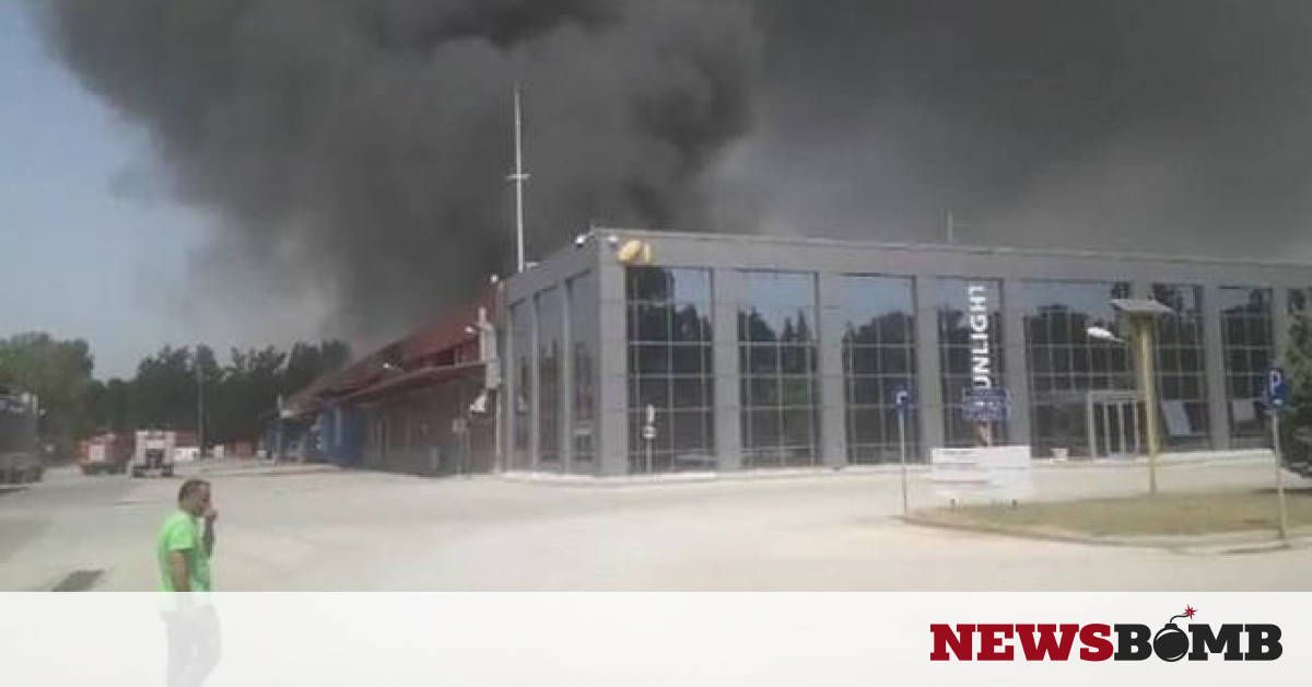ΤΩΡΑ: Πυρκαγιά σε εργοστάσιο μπαταριών στην Ξάνθη – Εκκενώνονται ...