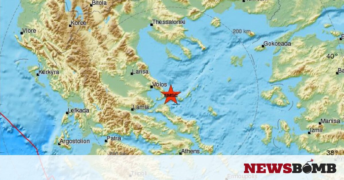 Σεισμός στη Σκίαθο (pics) - Newsbomb