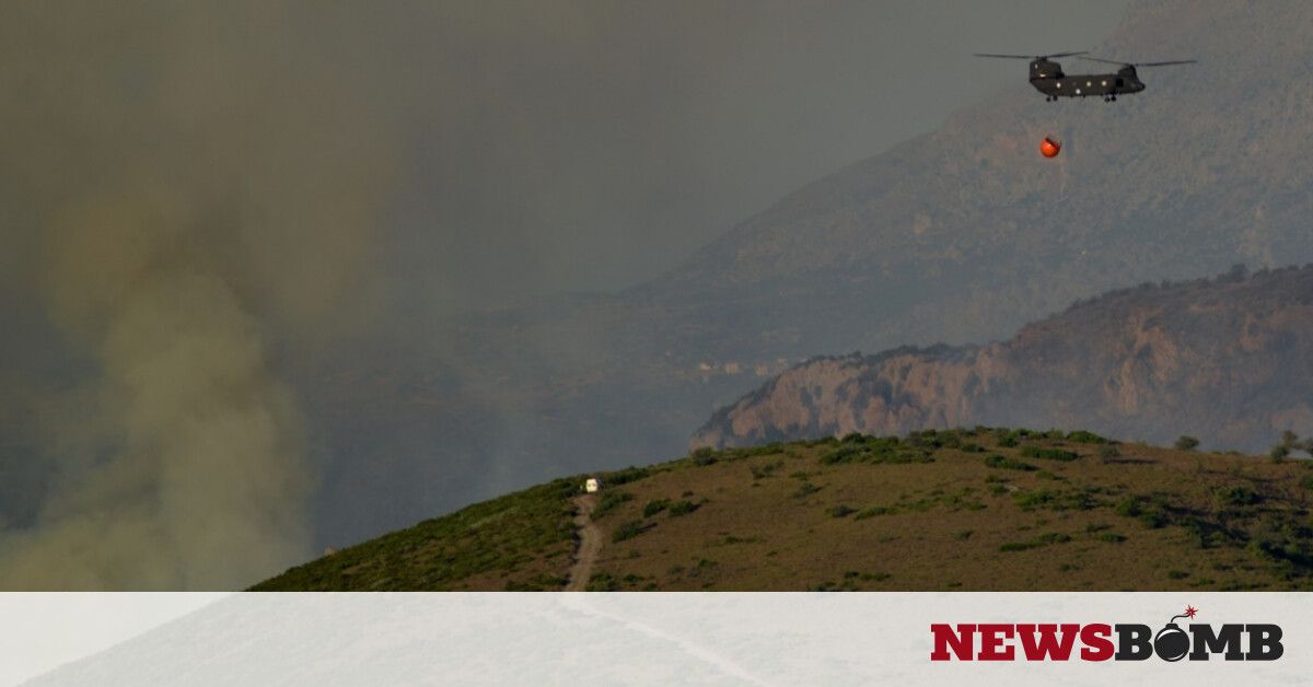 Φωτιά στην Εύβοια: Εφιάλτης δίχως τέλος - Αναζωπυρώσεις και νέο μέτωπο ...