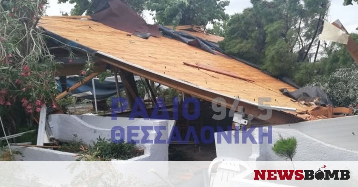 Φονική κακοκαιρία: Χωρίς ρεύμα η Χαλκιδική λόγω της θεομηνίας - Newsbomb