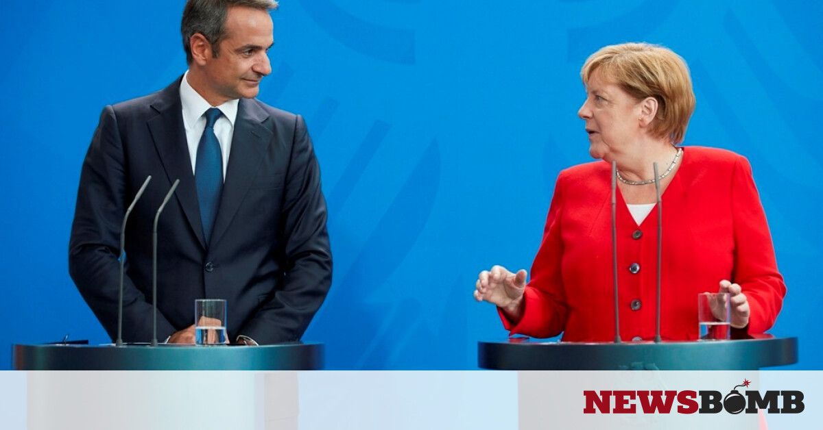 Απίστευτη αντίδραση της Μέρκελ όταν ο Μητσοτάκης μίλησε γερμανικά! (vid ...