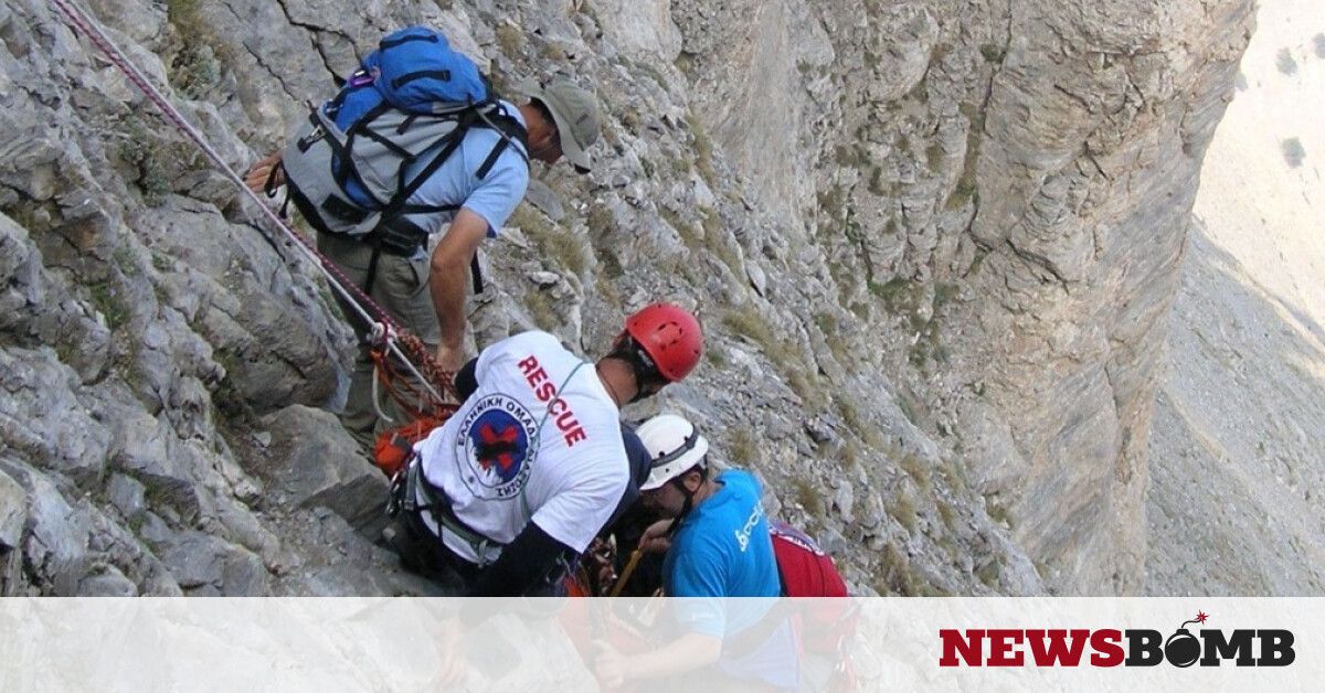 Νέο ατύχημα στον Όλυμπο- Επιχείρηση διάσωσης ορειβάτη - Newsbomb