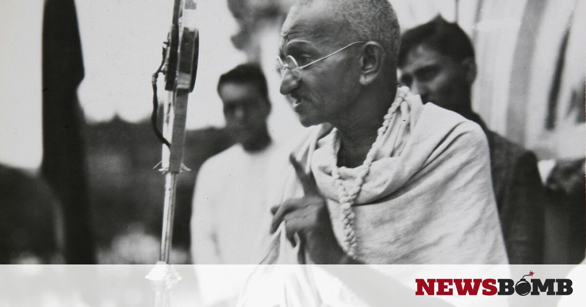 Σαν σήμερα το 1869 γεννήθηκε ο Ινδός πνευματικός ηγέτης και πολιτικός ...