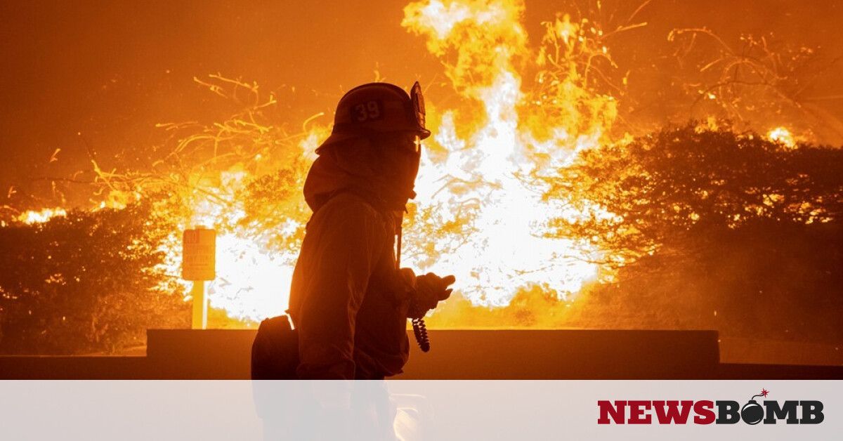 Πύρινη κόλαση στην Καλιφόρνια: Εκκενώθηκαν περιοχές - Χιλιάδες κάτοικοι ...