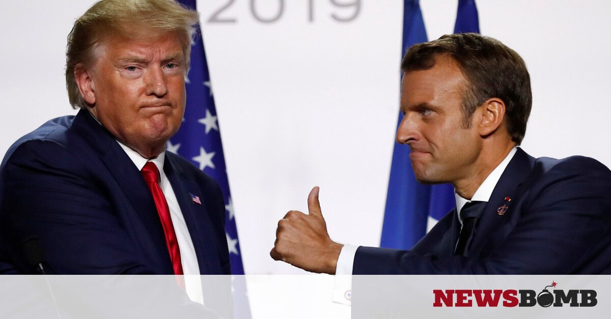 Μακρόν σε Τραμπ: Να σταματήσει άμεσα η επίθεση της Τουρκίας στη Συρία ...