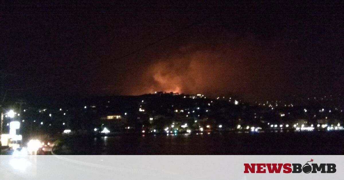 Φωτιά ΤΩΡΑ: Προσαγωγή υπόπτου για τη μεγάλη πυρκαγιά στο Πόρτο Ράφτη ...
