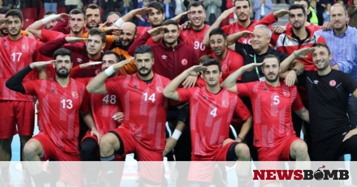 Σάλος: Τούρκοι παίκτες στην Ελλάδα χαιρέτησαν στρατιωτικά - Newsbomb