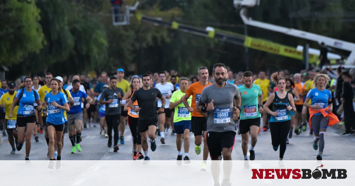 37ος Αυθεντικός Μαραθώνιος: Απροσπέλαστο το κέντρο - Ποιοι δρόμοι είναι ...