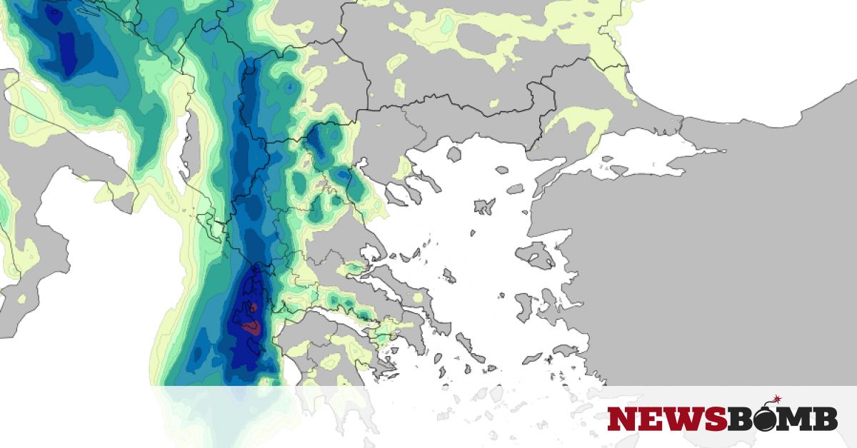 Καιρός ΤΩΡΑ: Μέτωπο ισχυρών καταιγίδων στο Ιόνιο - Έτσι θα χτυπήσουν τα ...