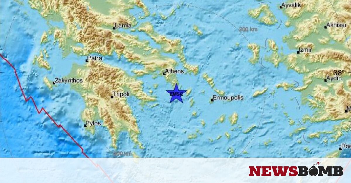 Σεισμός νότια της Αττικής (pics) - Newsbomb
