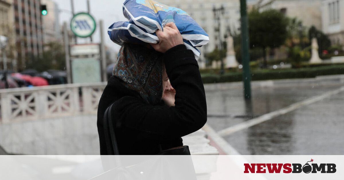 Κακοκαιρία: Δύσκολη ημέρα η Δευτέρα - Προειδοποίηση μετεωρολόγων (vid ...