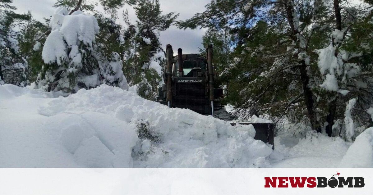 Καιρός: Δείτε LIVE πού χιονίζει τώρα σε όλη την Ελλάδα - Newsbomb