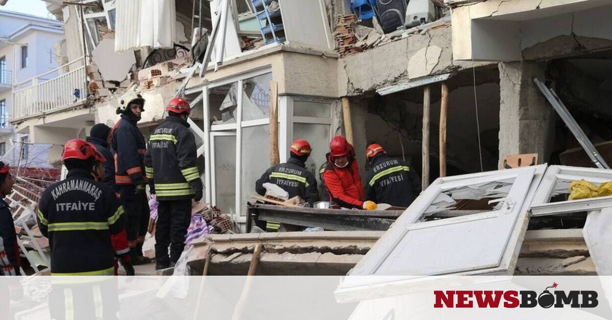 Σεισμός-Τουρκία: Εικόνες καταστροφής, δεκάδες νεκροί και εγκλωβισμένοι ...