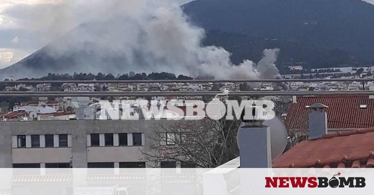 Φωτιά ΤΩΡΑ: Μεγάλη πυρκαγιά στην Αγία Παρασκευή - Newsbomb