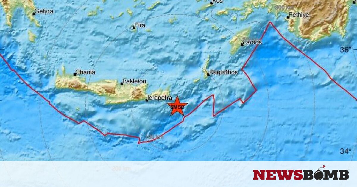 Σεισμός: Η Κρήτη «χορεύει» από τα Ρίχτερ - Τριπλό χτύπημα του Εγκέλαδου ...