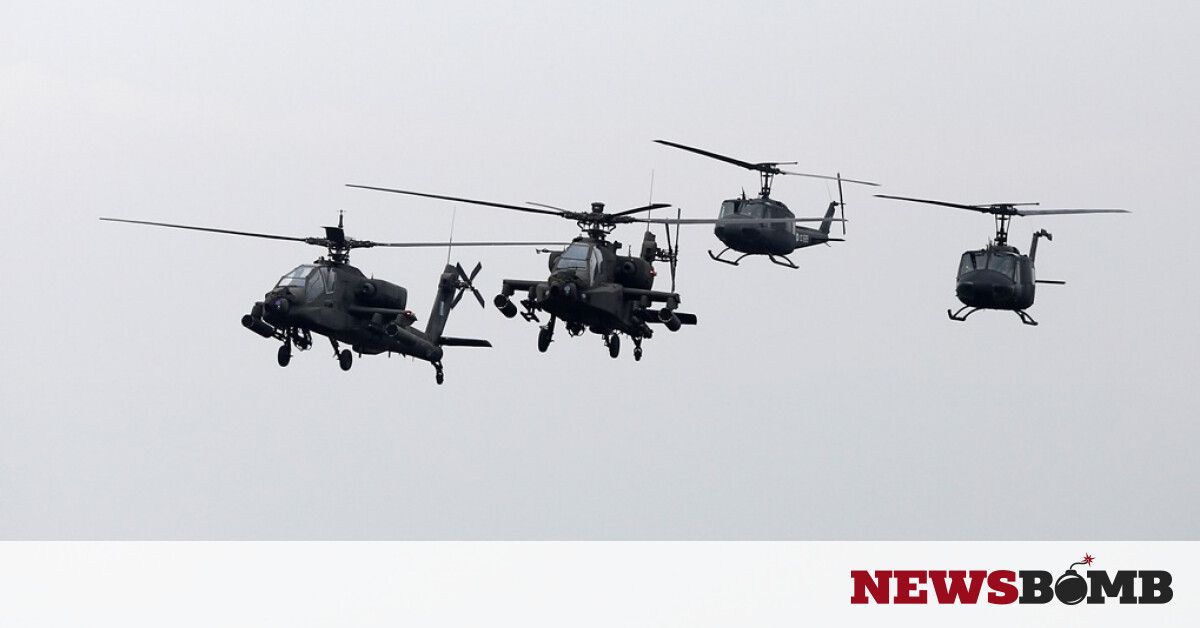 Καταιγισμός πυρών από ελικόπτερα Ελλάδας και ΗΠΑ - «Σφυροκόπημα» στο ...