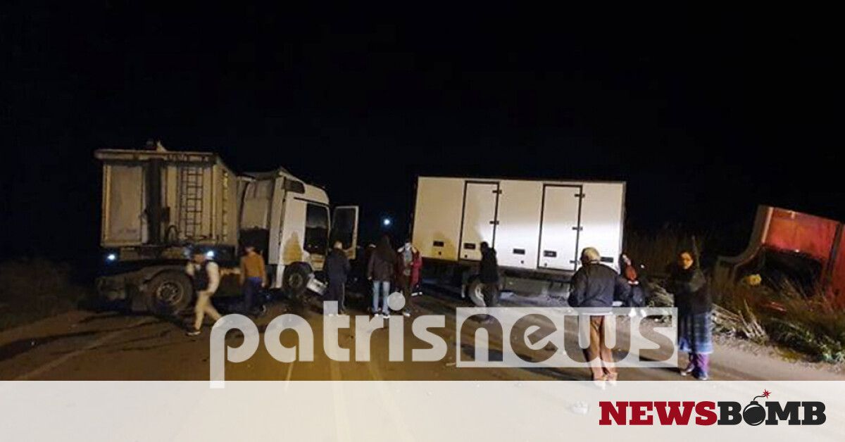 Τραγωδία στην Πατρών-Πύργου: Φρικτό τροχαίο με δύο νεκρούς - Newsbomb