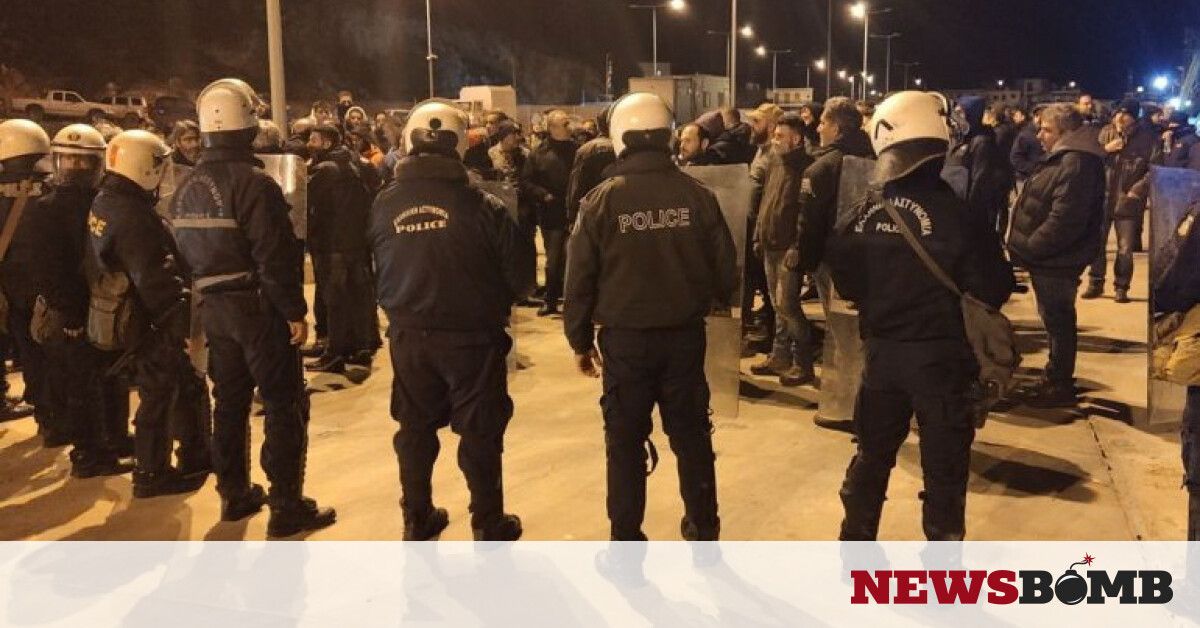 Μεταναστευτικό: Επεισόδια και χημικά στο λιμάνι της Χίου - Newsbomb