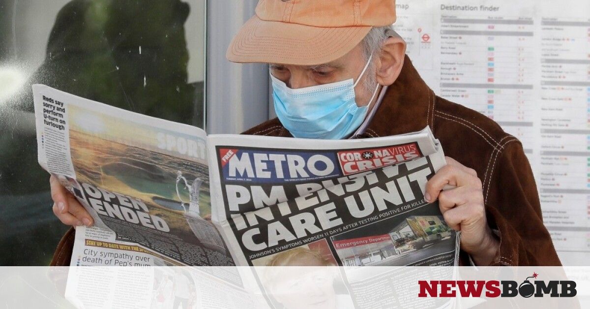 Κορονοϊός: Θλιβερό ρεκόρ στη Βρετανία - Θρηνεί ακόμη 854 νεκρούς - Newsbomb