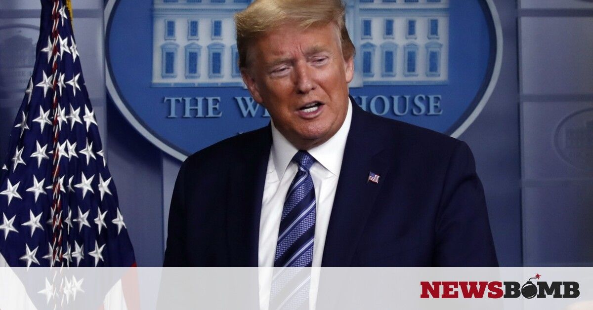 Κορονοϊός στις ΗΠΑ: Ο πρόεδρος Τραμπ ανακοινώνει την «παύση» της ...