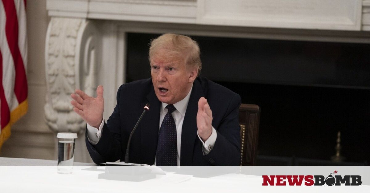 Κορονοϊός στις ΗΠΑ: Ο πρόεδρος Τραμπ κατηγορεί τον ΠΟΫ ότι «είναι ...