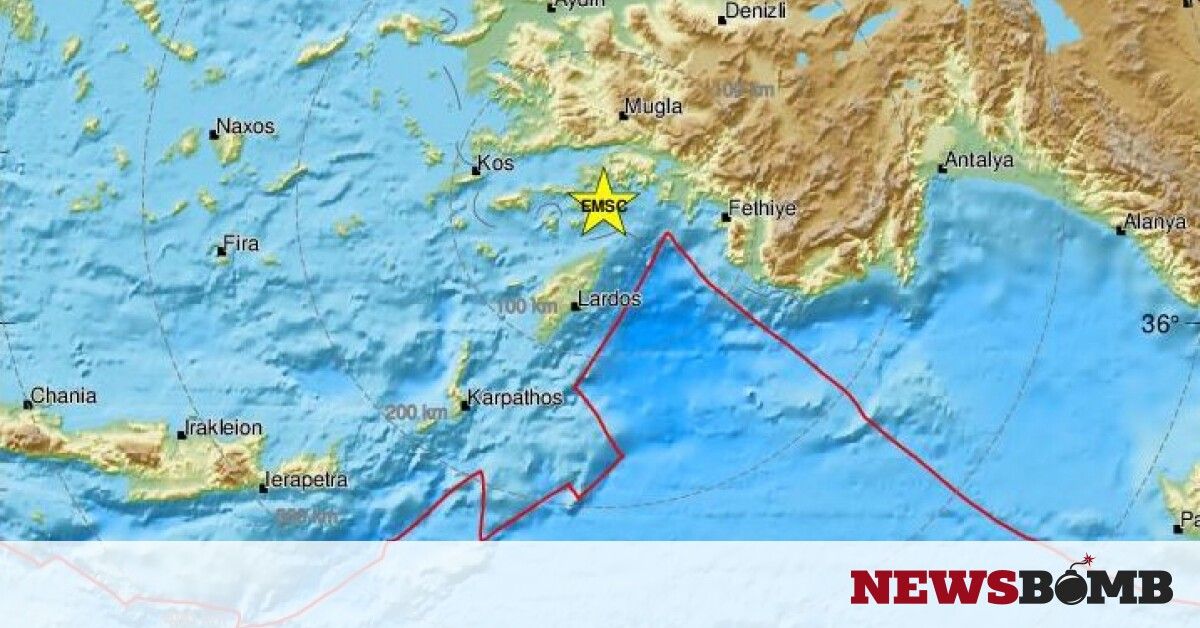Σεισμός: Νέα σεισμική δόνηση στη Ρόδο (pics) - Newsbomb
