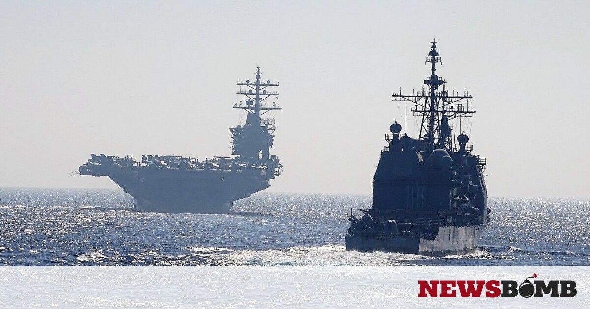 Γελοιοποιήθηκαν οι Τούρκοι στο Αιγαίο: Εικόνες από το «Αϊζενχάουερ» με ...