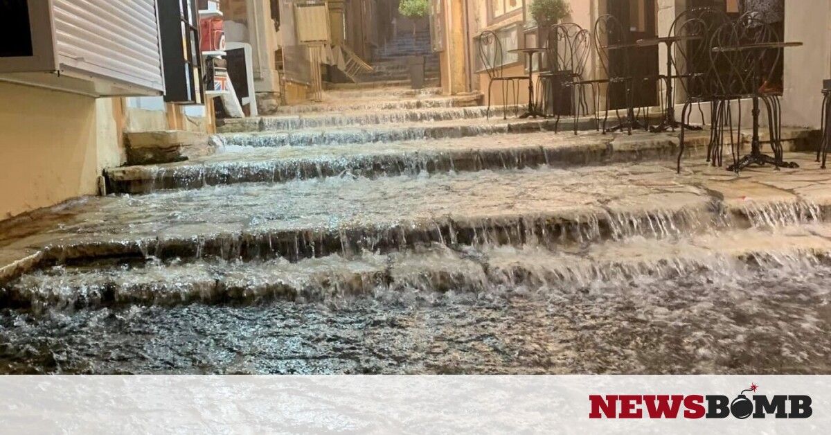 Κακοκαιρία: Σάρωσε το Ιόνιο - Πλημμύρες σε Κέρκυρα, Κεφαλονιά - Newsbomb