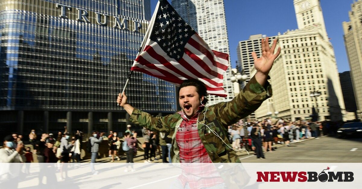 Εκλογές ΗΠΑ 2020: Πανηγυρισμοί στους δρόμους για την εκλογή του ...