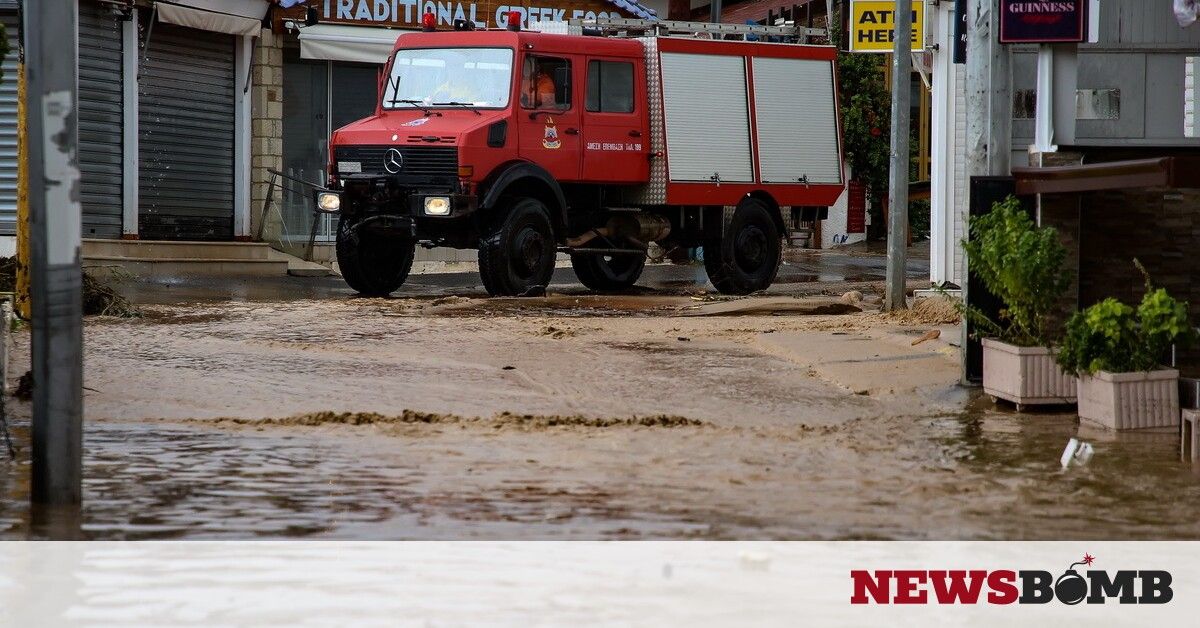 Κακοκαιρία στην Κρήτη: Η Πυροσβεστική απεγκλώβισε έγκυο λίγο πριν ...