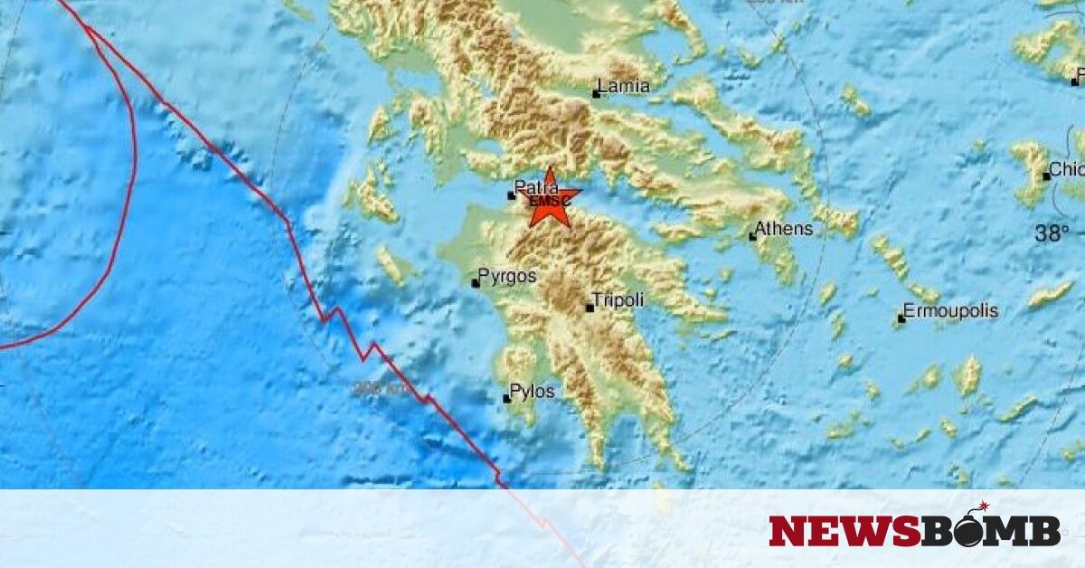 Σεισμός κοντά στο Αίγιο - Newsbomb
