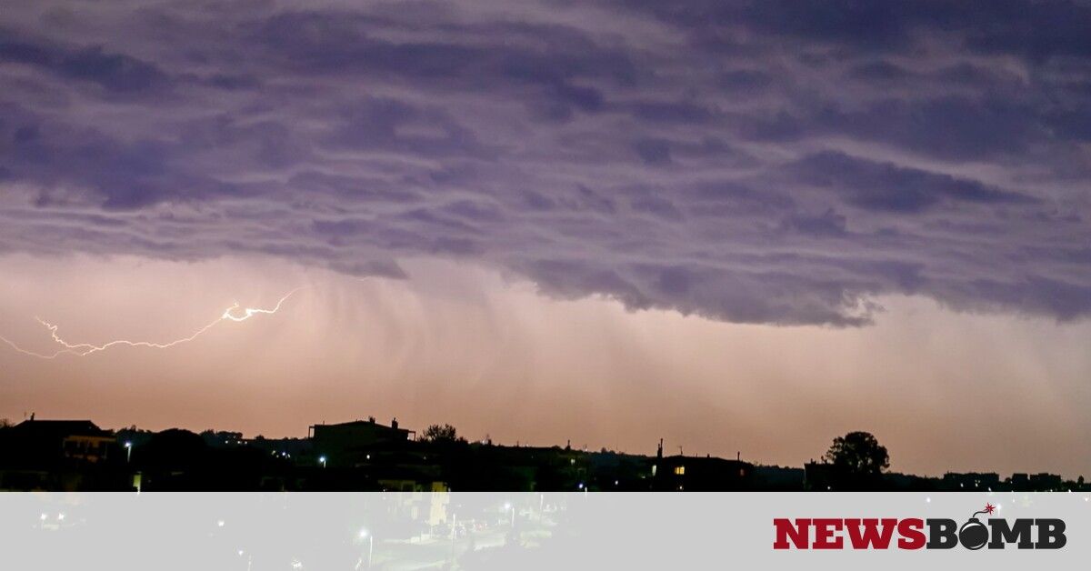 Καιρός - Έκτακτο δελτίο ΕΜΥ: Έντονα φαινόμενα τη Δευτέρα - Κίνδυνος για ...