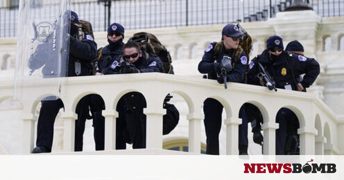Ουάσιγκτον: Στρατιώτες της Εθνικής Φρουράς στο Καπιτώλιο - Newsbomb