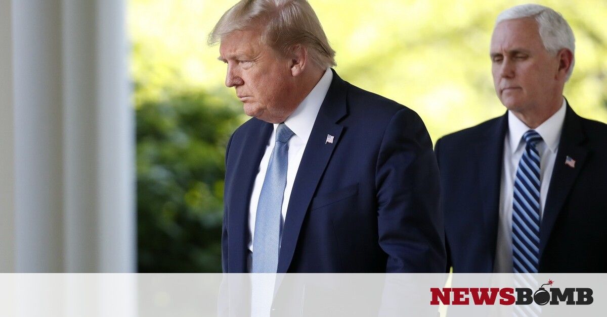ΗΠΑ: Η πρώτη συνάντηση Τραμπ και Πενς μετά τα γεγονότα στο Καπιτώλιο ...