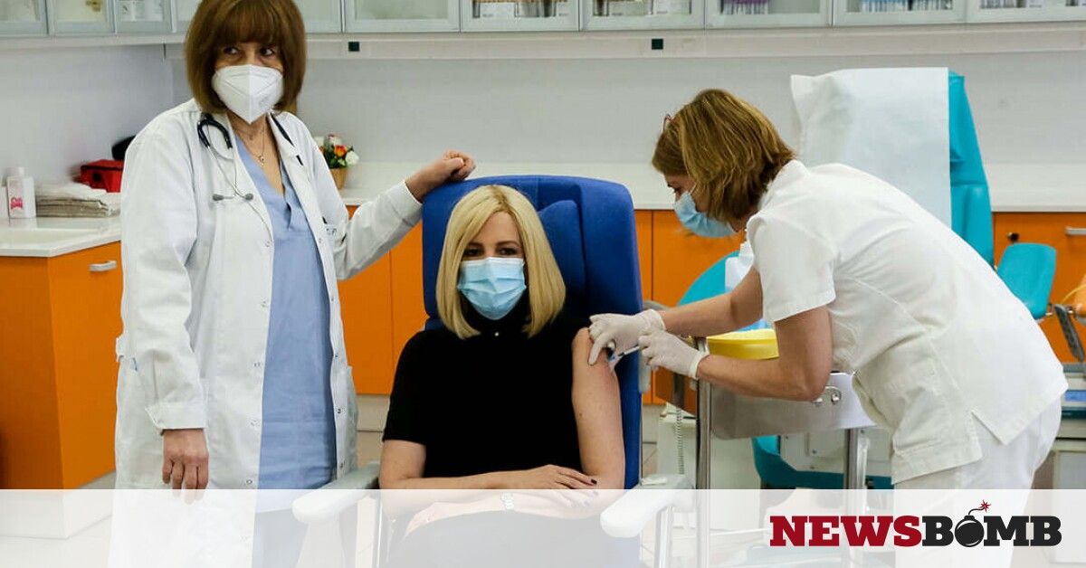 Κορονοϊός: Έκανε και τη δεύτερη δόση του εμβολίου η Φώφη Γεννηματά ...