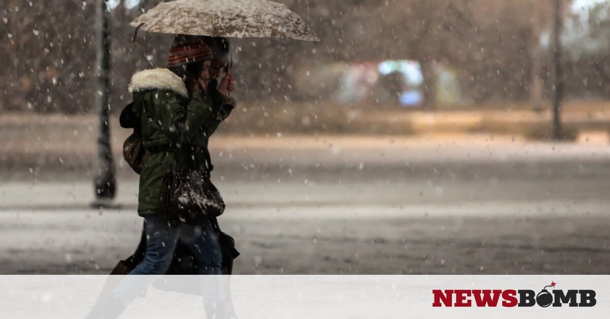 Κακοκαιρία «Μήδεια»: Τσουχτερό κρύο σε όλη τη χώρα – Στα «λευκά» Βόρεια ...