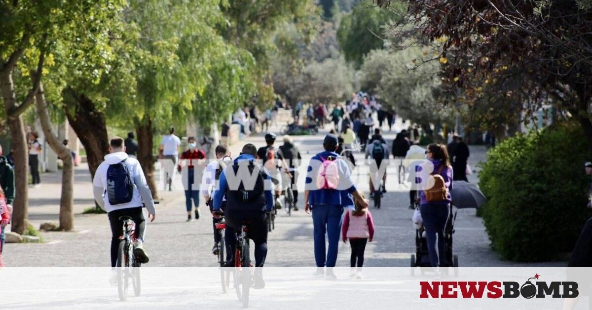 Κορονοϊός: Ποιο lockdown; Οι Αθηναίοι βγήκαν για βόλτες - Απίστευτες ...