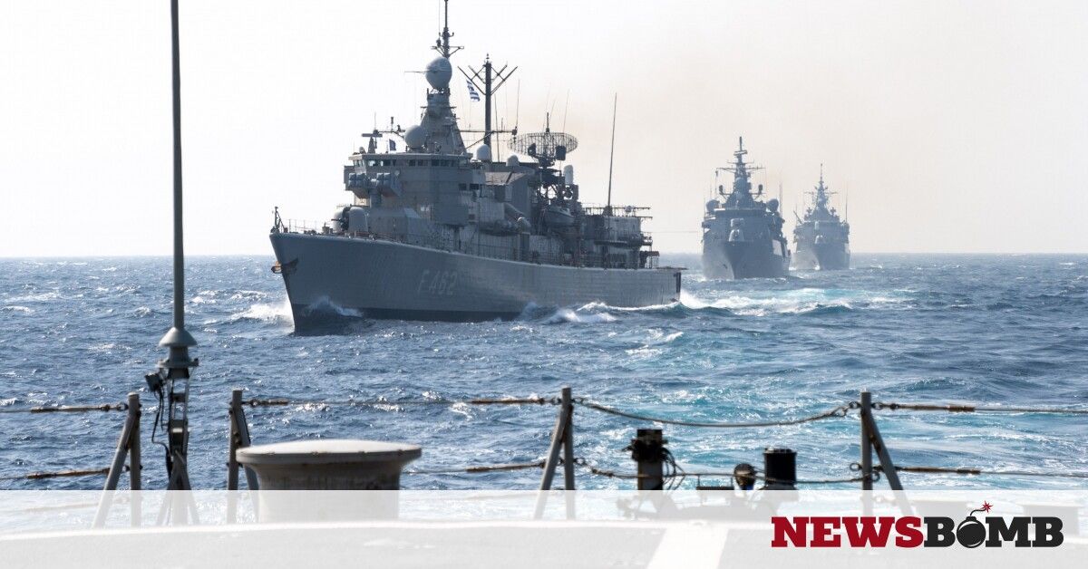 Πολεμικό Ναυτικό: Συνεκπαίδευση μονάδων του ΝΑΤΟ - Εντυπωσιακές εικόνες ...