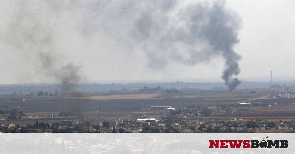 Συρία: Αεροπορικά πλήγματα της Τουρκίας σε περιοχή των Κούρδων - Newsbomb