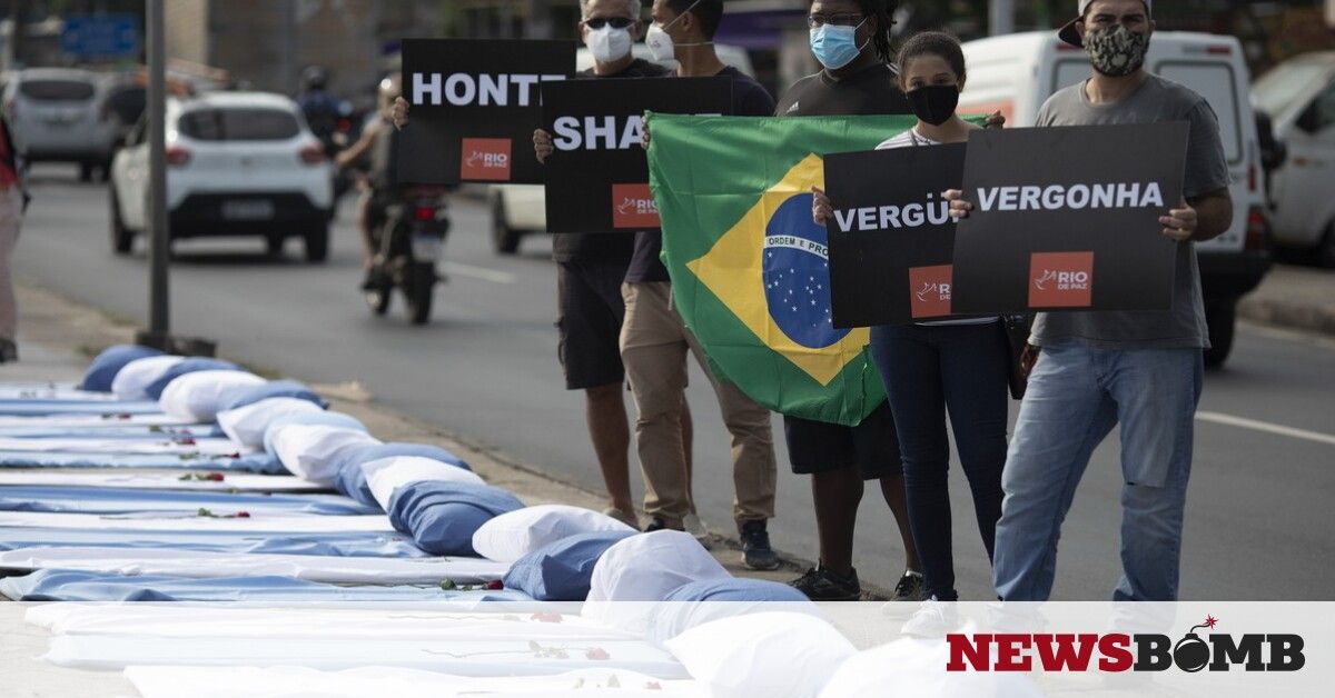 Εκτός ελέγχου ο κορονοϊός στη Βραζιλία: 3.769 θάνατοι και πάνω από 91. ...