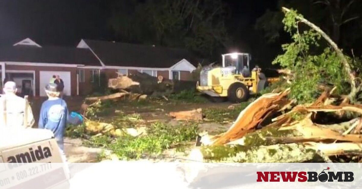 ΗΠΑ: Ανεμοστρόβιλος σαρώσε το Μισισίπι, καταστρέφοντας κτίρια και ...