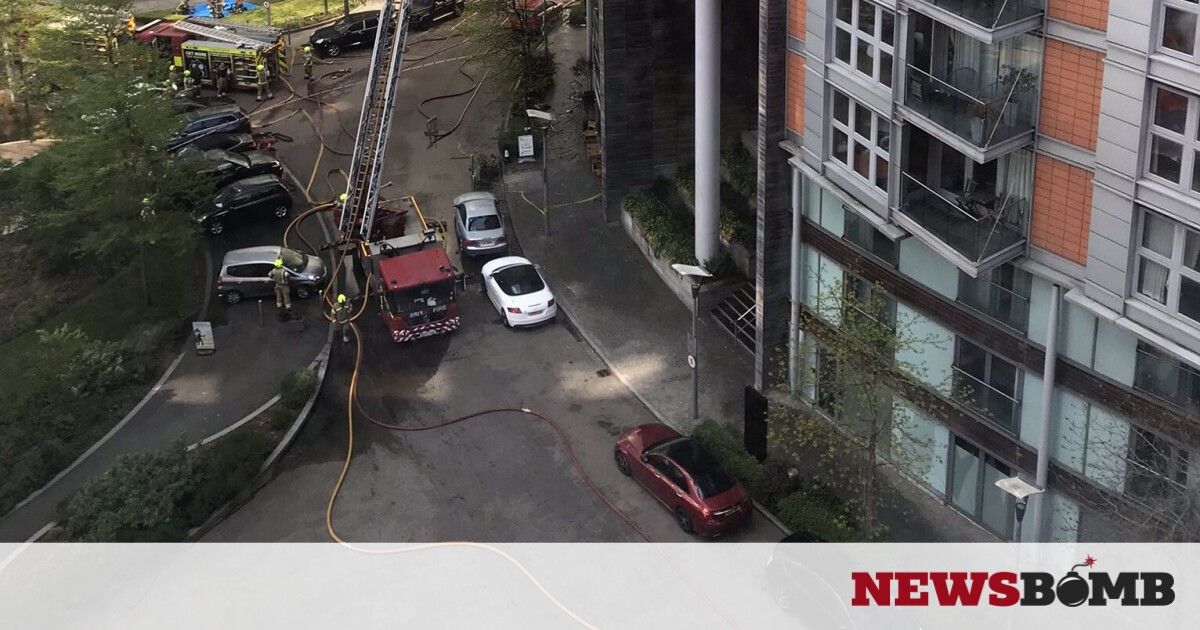Λονδίνο: Υπό έλεγχο η μεγάλη φωτιά σε κτίριο στο Πόπλαρ - Newsbomb
