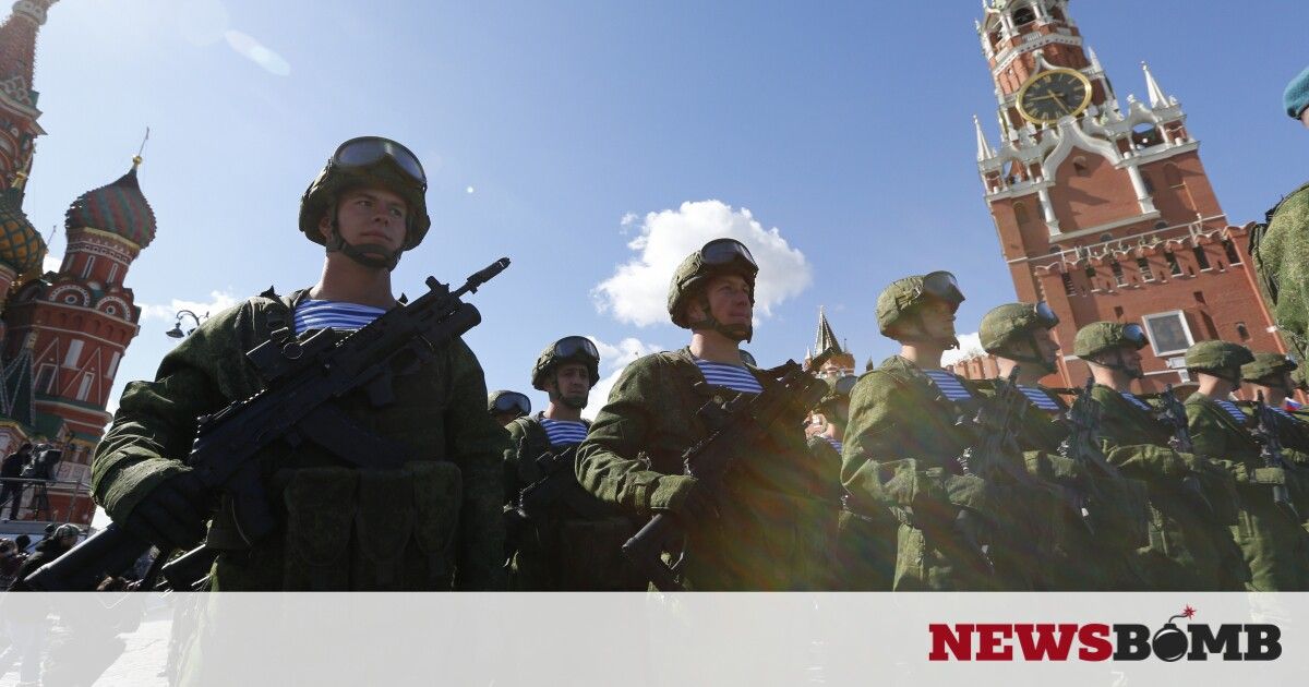 Βίντεο: Πρόβα για τη μεγάλη στρατιωτική παρέλαση της «Ημέρας της Νίκης ...