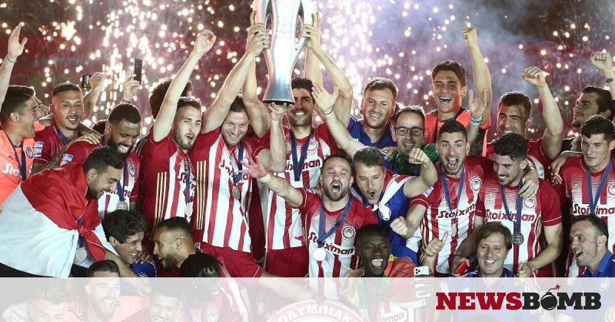 LIVE: Η φιέστα του Ολυμπιακού για το 46ο πρωτάθλημα (video) - Newsbomb