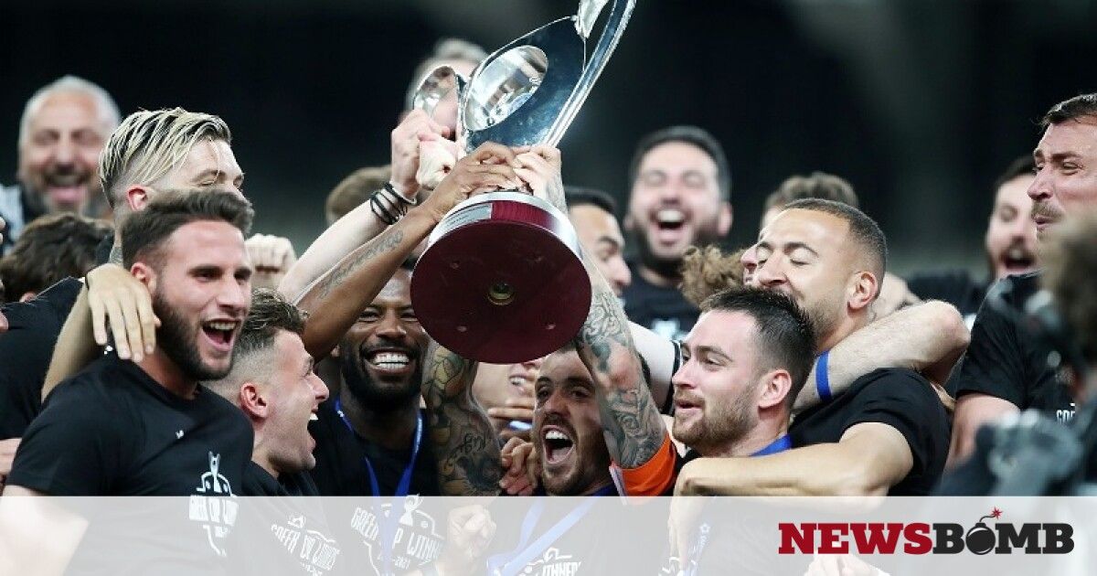 Τελικός Κυπέλλου: Το σήκωσε ο ΠΑΟΚ με ήρωα τον Κρμέντσικ στο 90 ...
